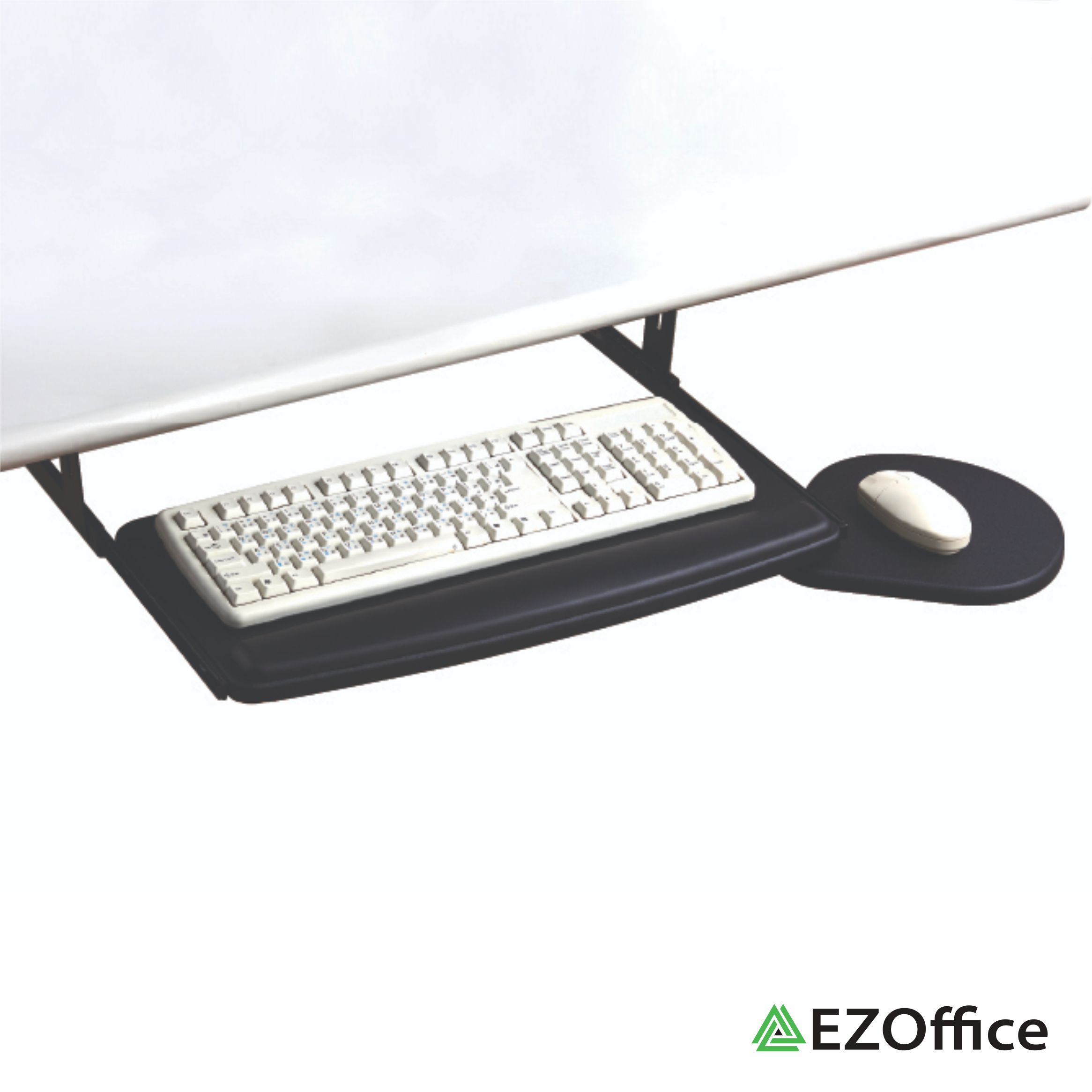 Pull Out Keyboard Mouse Tray Set (EZ0036) – Allora Office Furniture